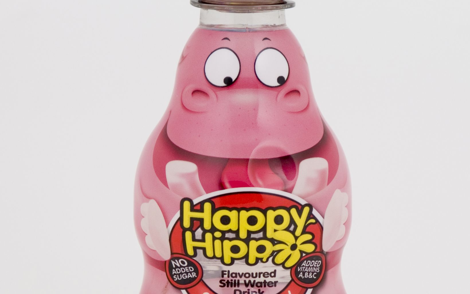 Holdsworth Foods › Strawberry Happy Hippo Plastic Bottles Wild Waters